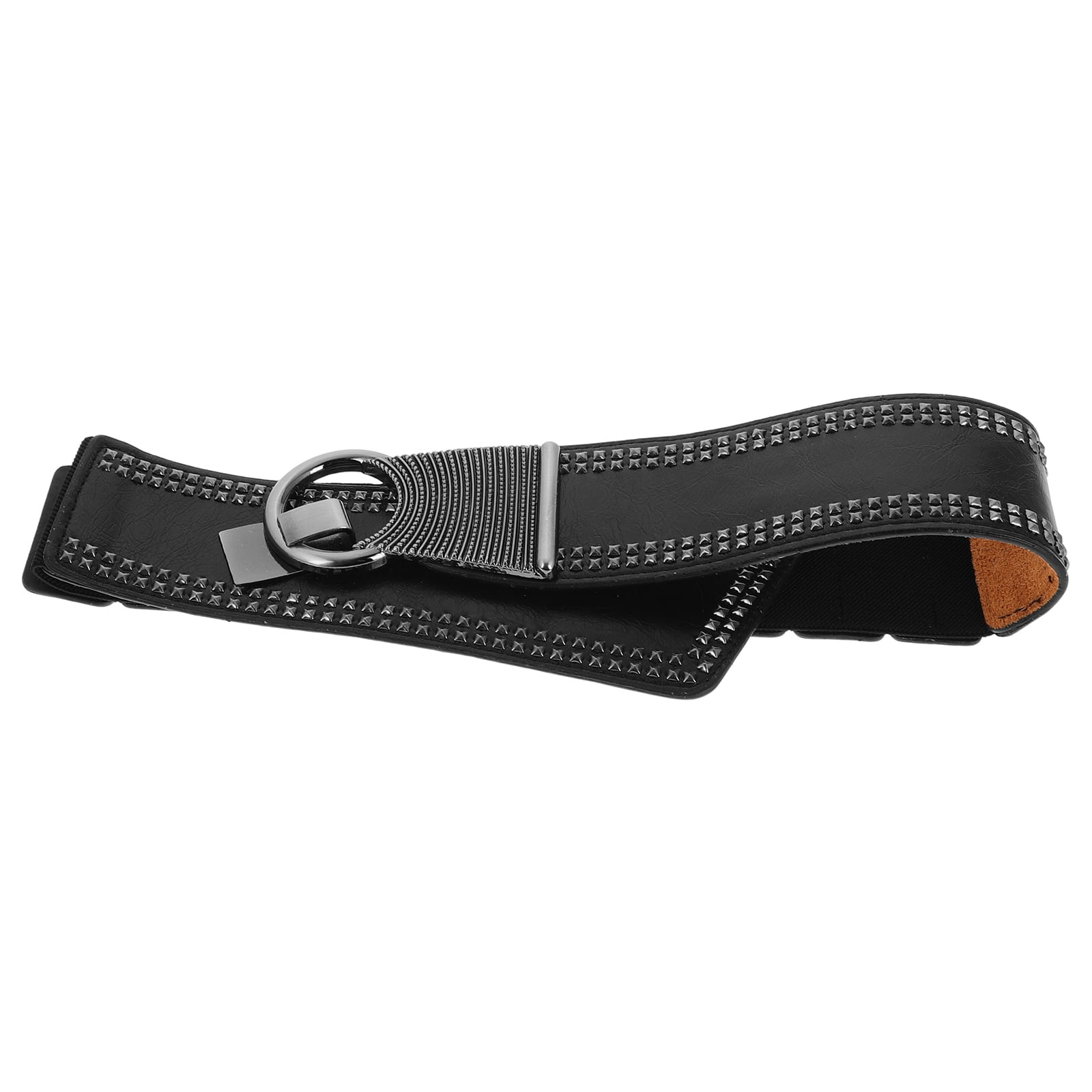 WHAMVOX 1Pack Black Punk Belts For Women Wide Design With Versatility ...