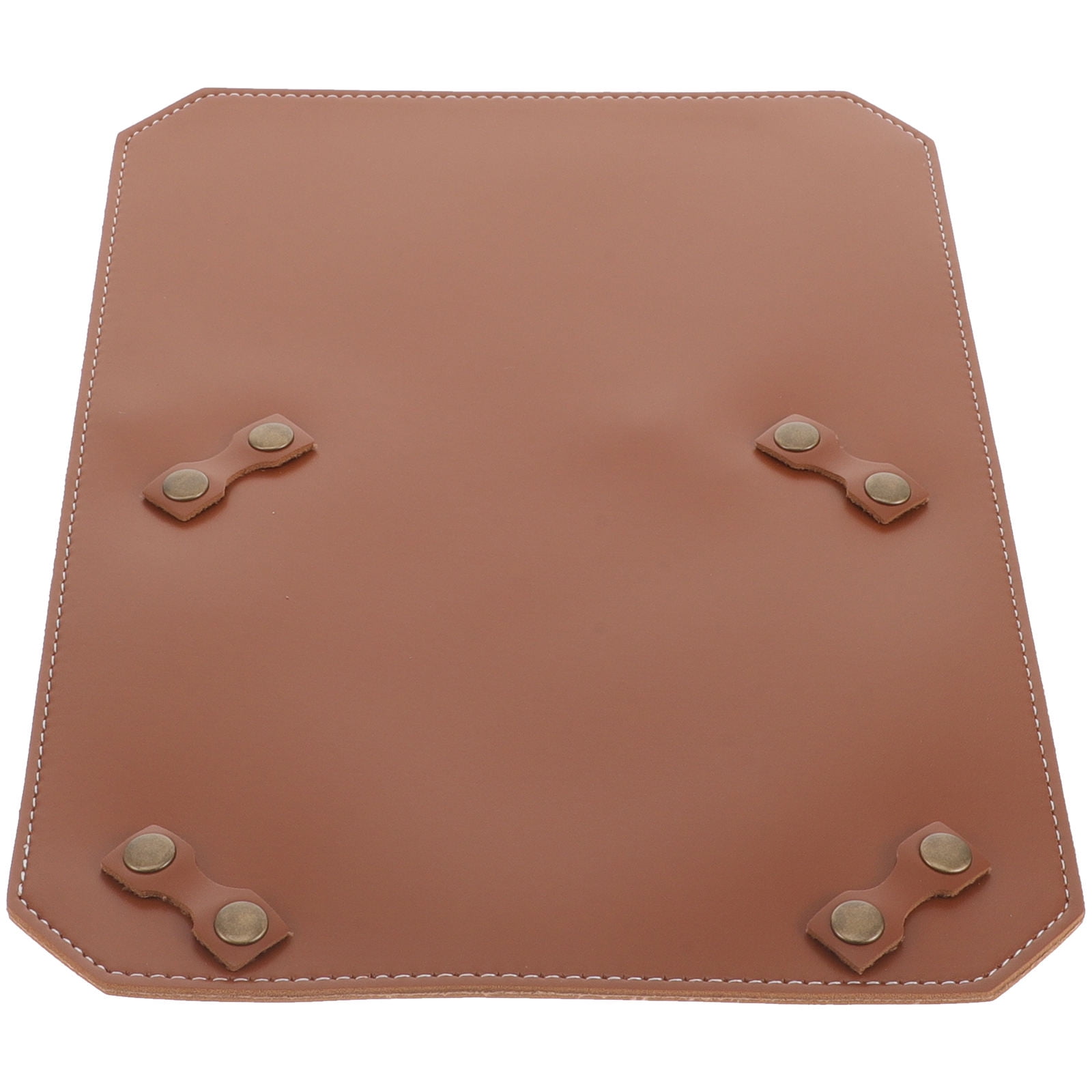 WHAMVOX 1Pack Camping Gas Stove Mat in Brown Leather Heat Resistant and ...