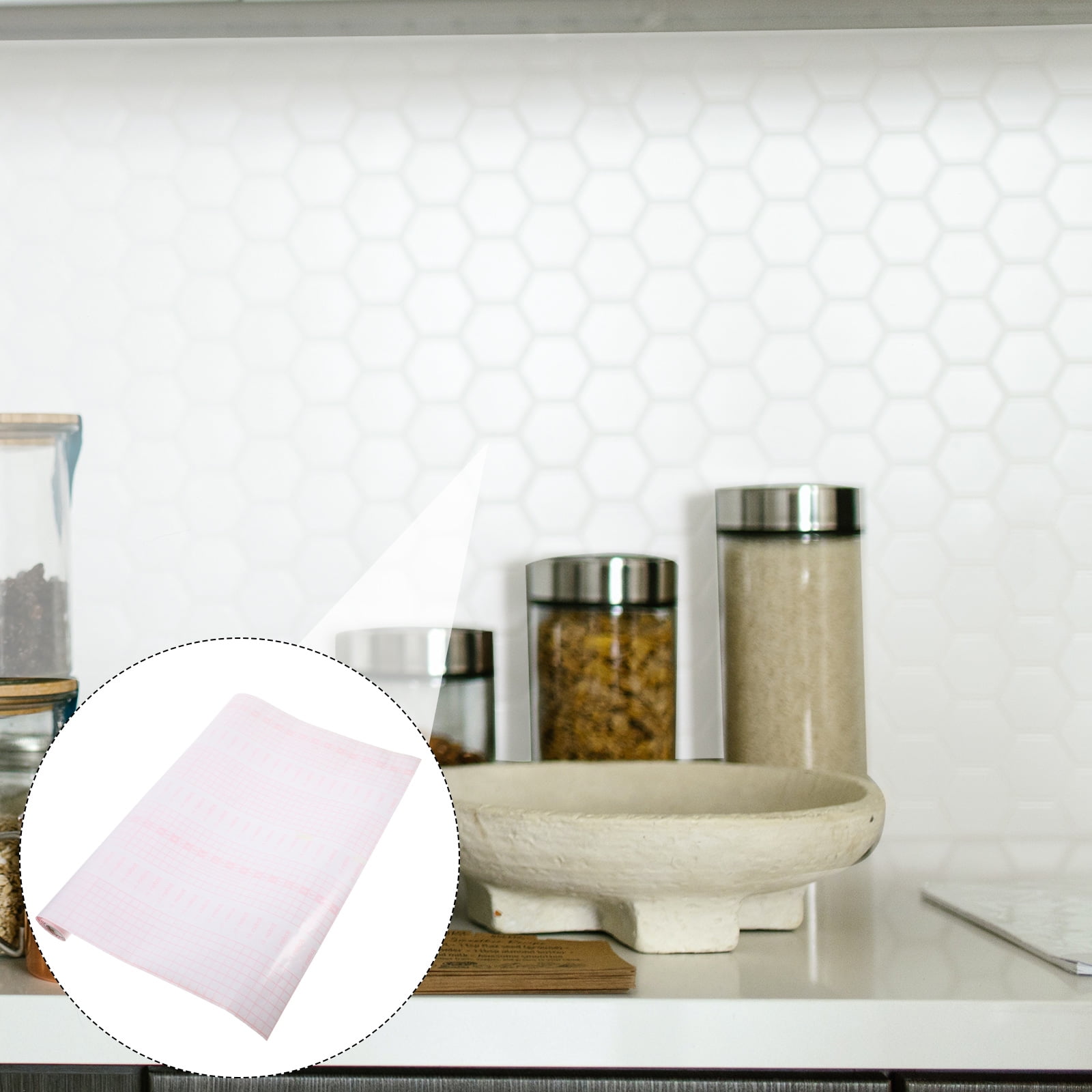 WHAMVOX 1Pack Heat Resistant Wall Protector Sheet for Countertops and ...