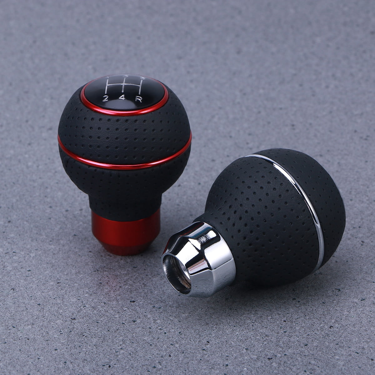 WHAMVOX 1Pack Red Aluminum Alloy Gear Knob for Car Owners Driving ...