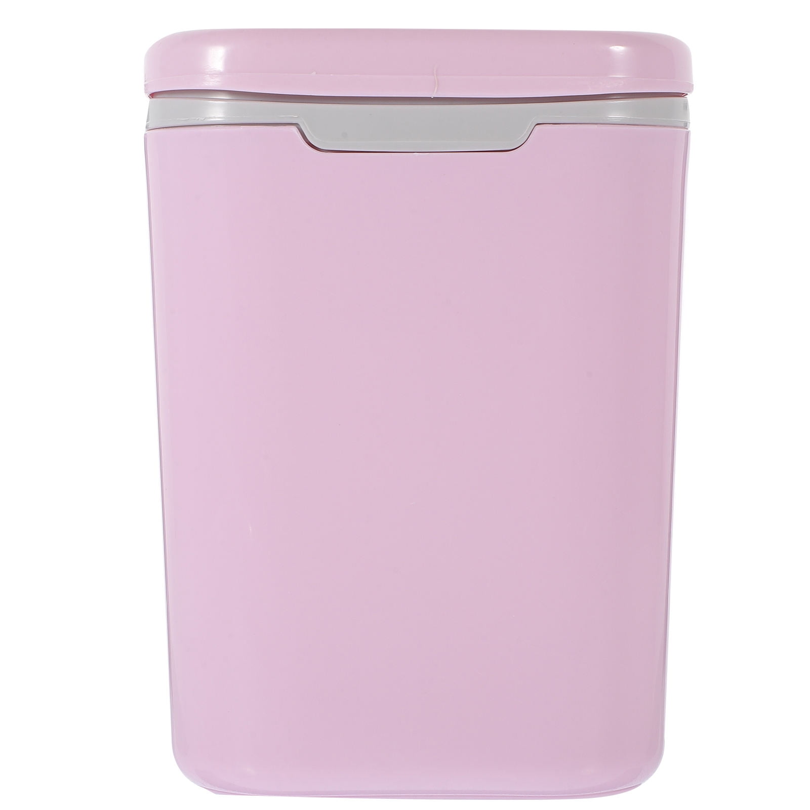 WHAMVOX 1Pack Small Rectangular Trash Can 0.5 Gallon Capacity PP Pink ...
