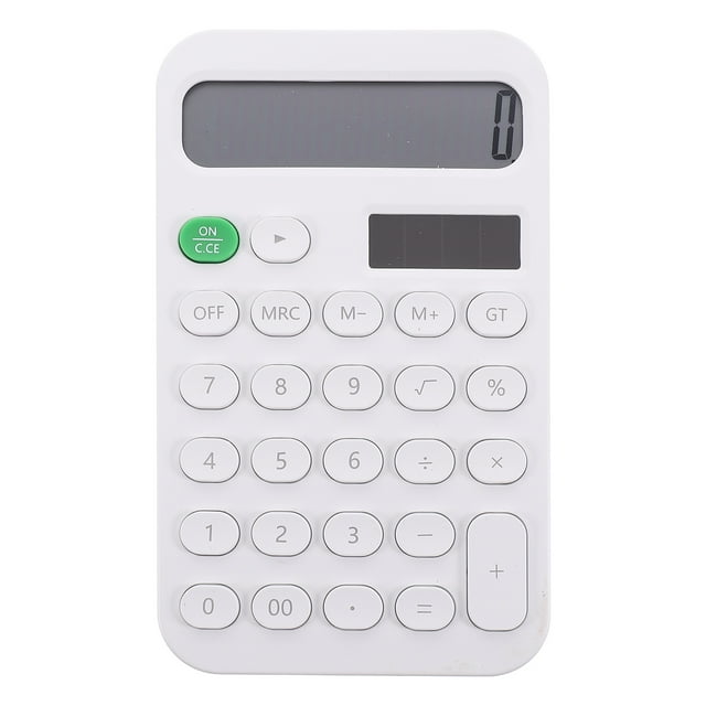 WHAMVOX 1Pack White Rectangular Pocket Calculator for Children's Math ...