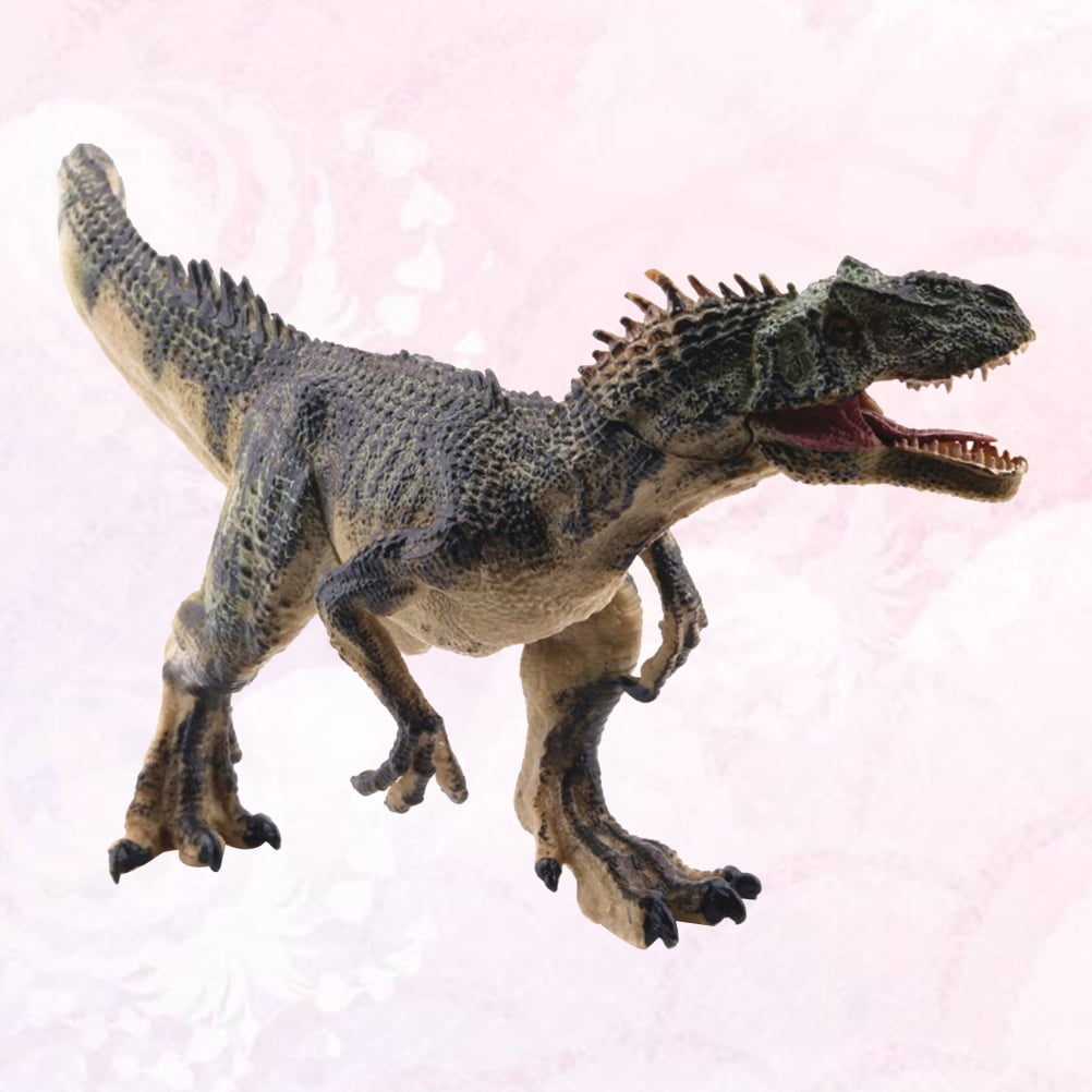 WHAMVOX 1Pcs Mini Dinosaur Figures Allosaurus Model Green For ...