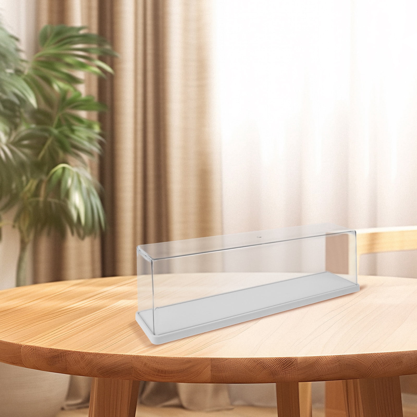 WHAMVOX 1Pcs Minimalist Design Plastic Display Case for Shelves and ...