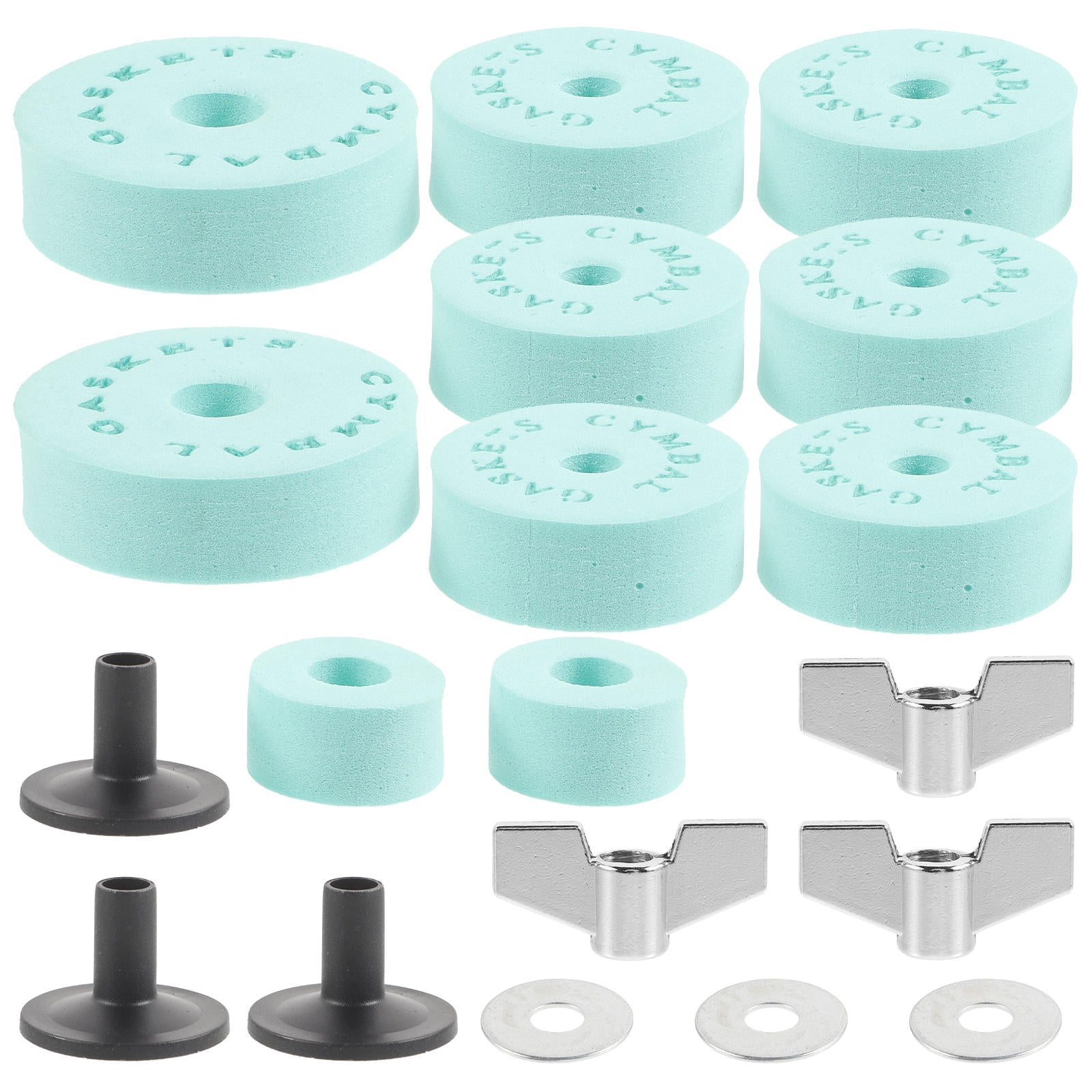 WHAMVOX 1Set Cymbal Stand Tube Drum Kit Pad Secure Positioning Quick ...