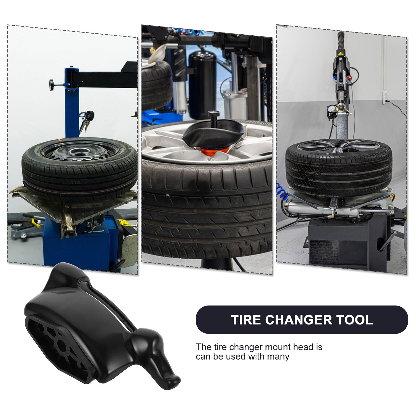 WHAMVOX 1Set Duck Shape Tire Changer Duck Heads in Black for Tire Tools ...