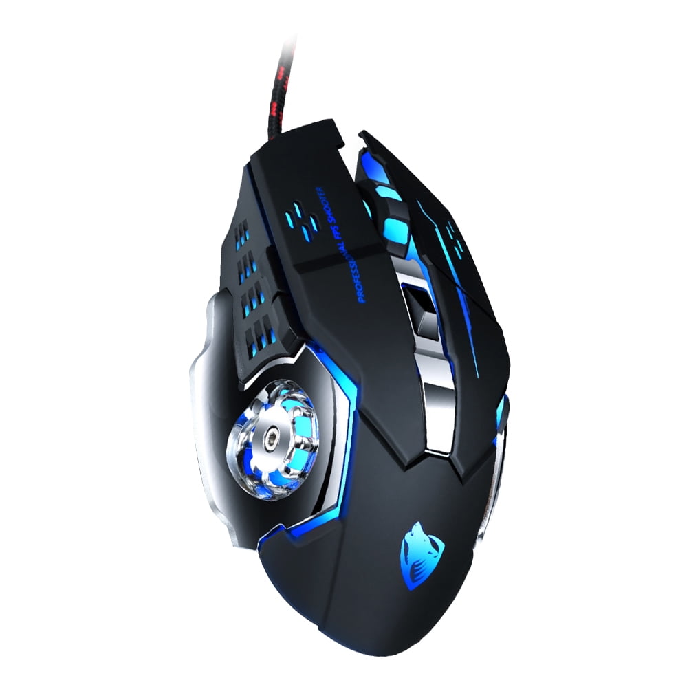 WHAMVOX 1Set Laptop Computer Mouse Ergonomic Wired Mice for Gaming and ...