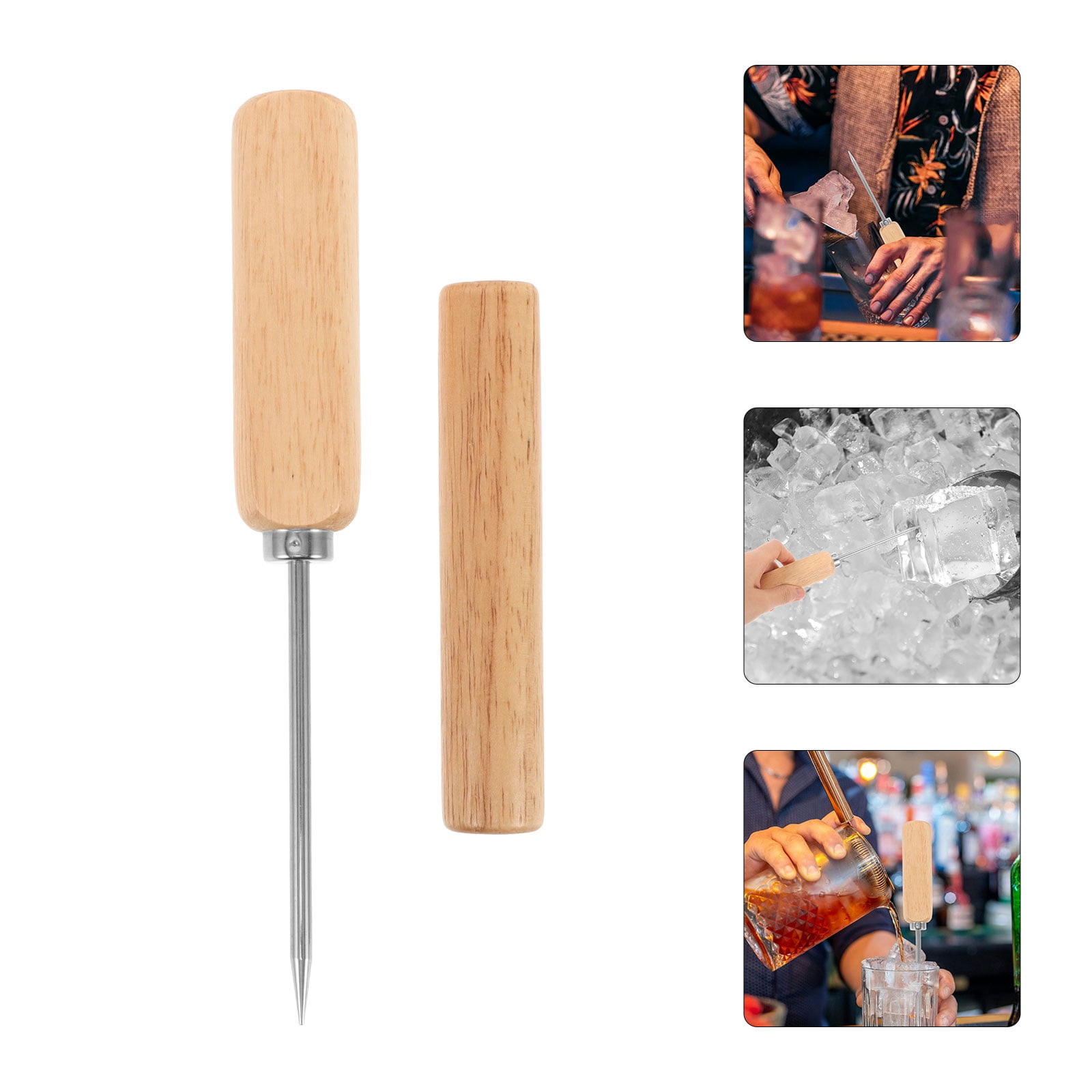 WHAMVOX 1Set Manual Ice Crusher Ice Pick for Breaking Ice at Family ...
