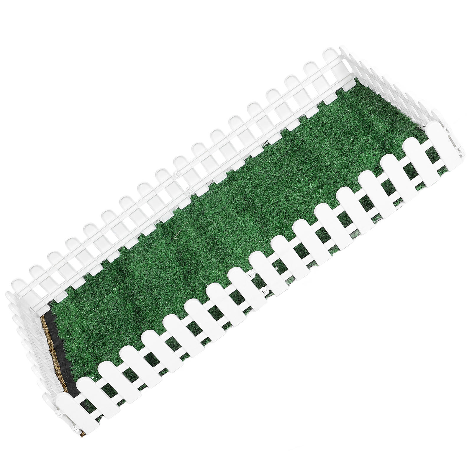 WHAMVOX 1Set Miniature Farm Tools Toy Mini Garden Fence Plastic For ...