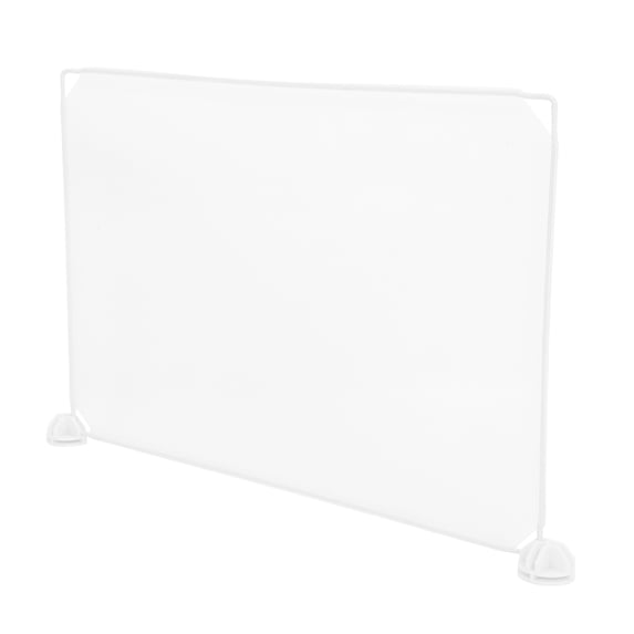 WHAMVOX 1Set Transparent Rectangular PP Divider for Office Desk ...