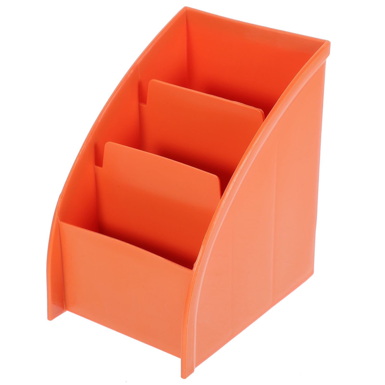 WHAMVOX 1Set Trapezoidal Orange Plastic Makeup Display Holder For ...