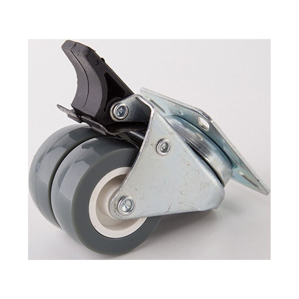 WHAMVOX 2 Inch Caster Wheels Brake Casters with 360 Degree Swivel Plate ...