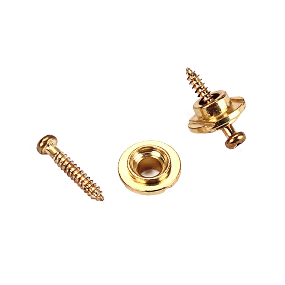 WHAMVOX 2 PCS Guitar Copper Roller String Trees String Retainer String ...