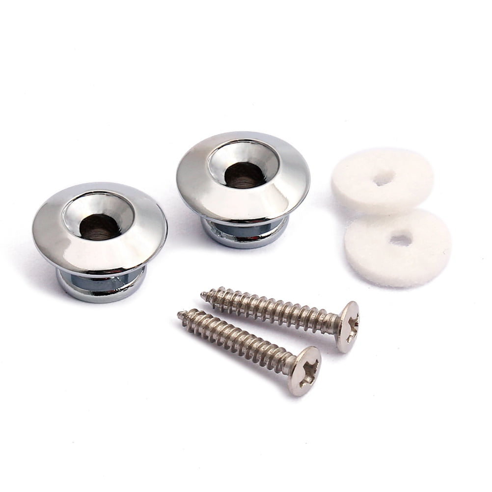 WHAMVOX 2 PCS Mushroom Head Guitar Strap Locks Straplock Buttons Guitar ...