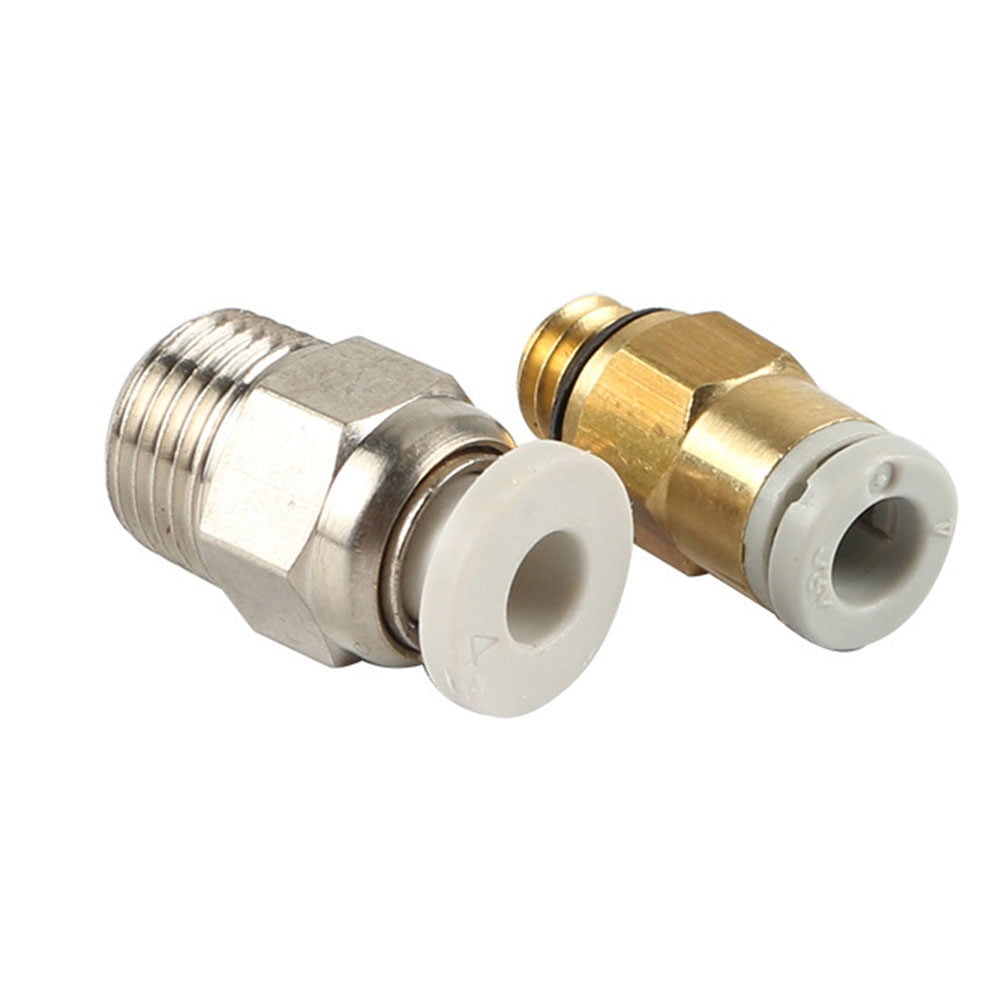 WHAMVOX 2 PCS Pneumatic Connector 3d Printer Parts Extruder Joint ...