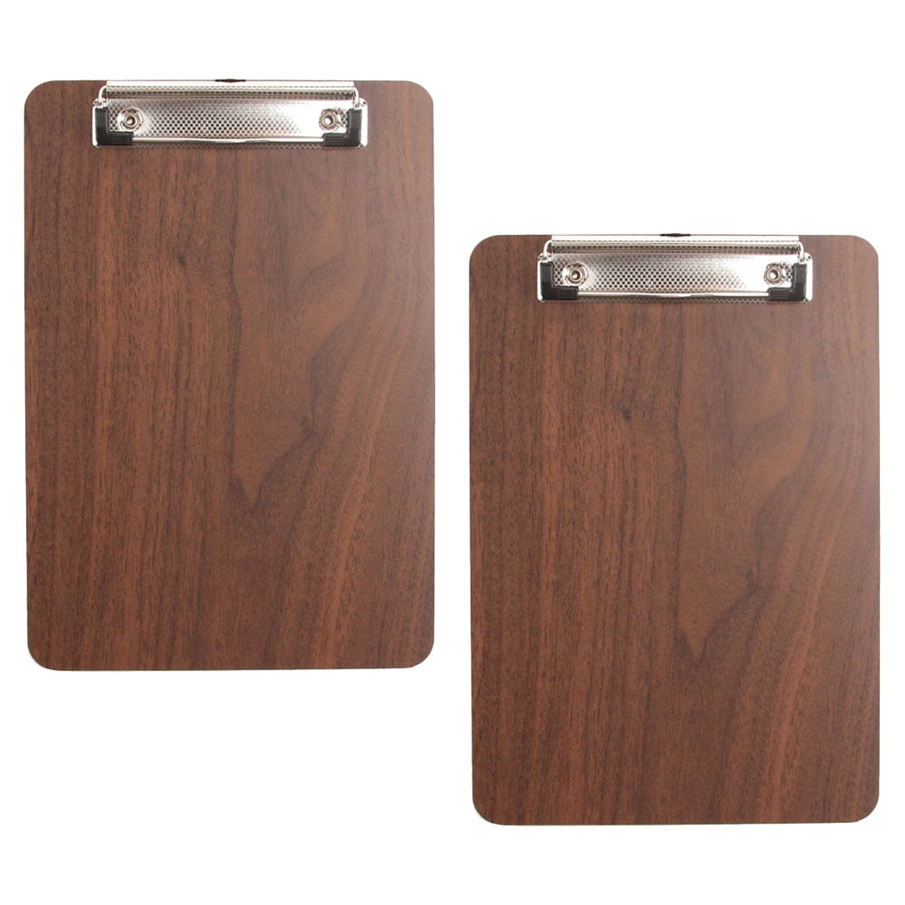 WHAMVOX 2 PCS Restaurant Menu Holders Wooden Clip Office Student ...
