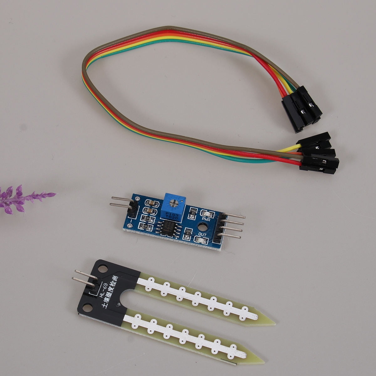 WHAMVOX 2 PCS Soil Hygrometer Humidity Detection Modules Moisture ...