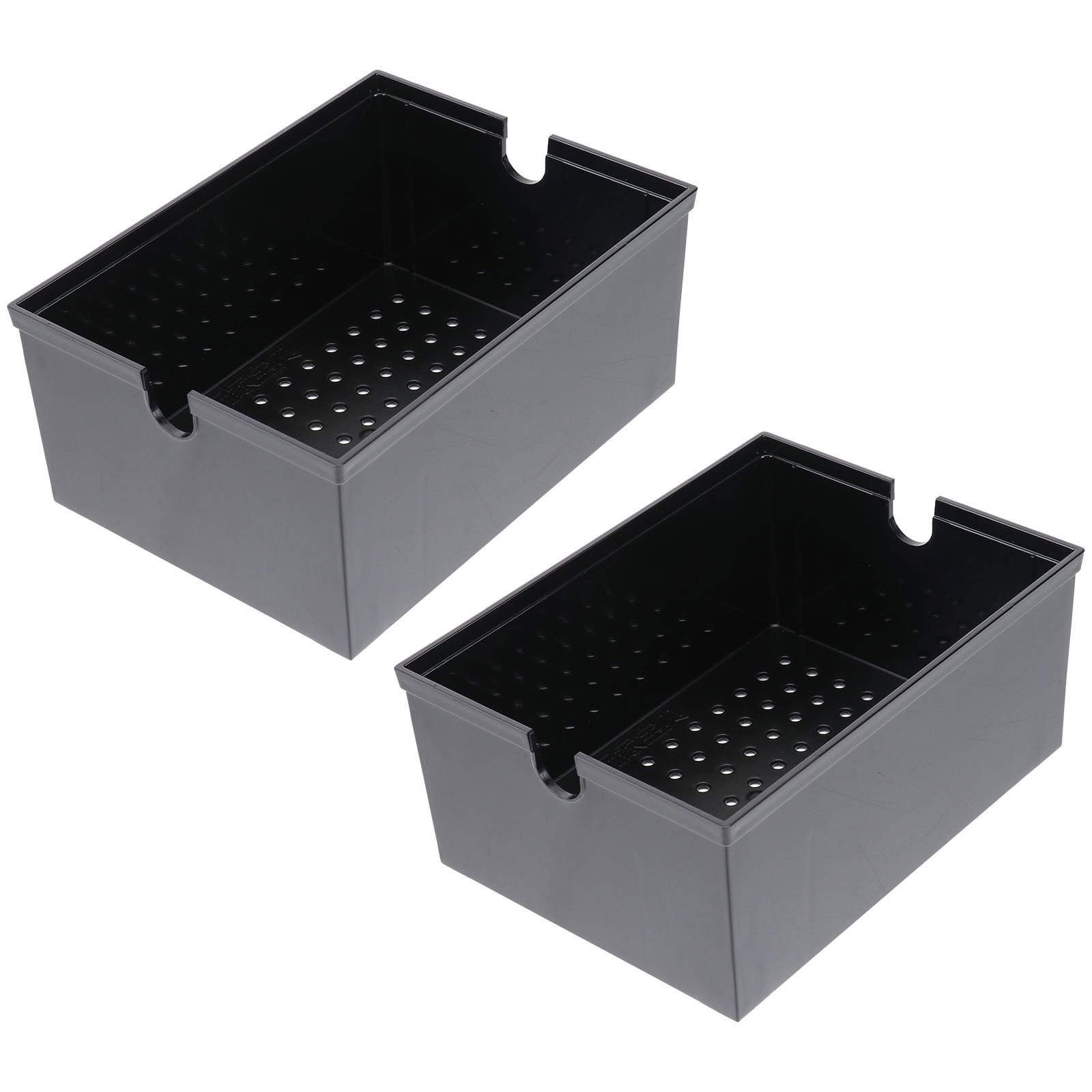 WHAMVOX 2 PCS Tanks Drip Filter Box Aquarium Boxes Sump Anti-overflow ...