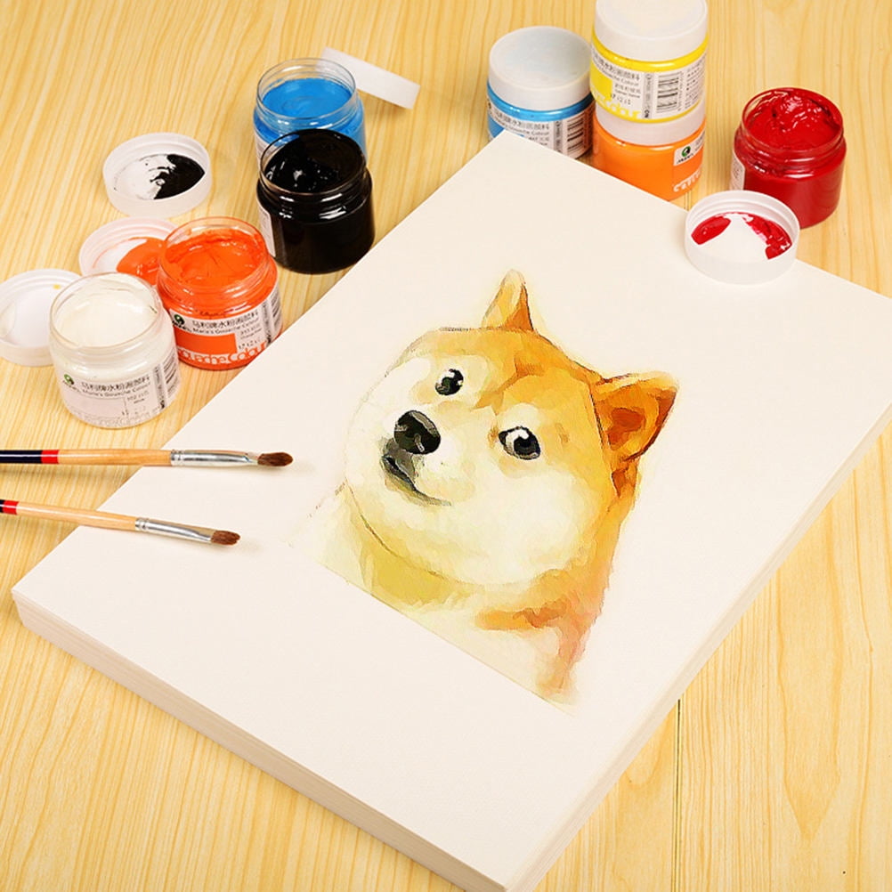 WHAMVOX 2 Packs 40 Sheets Artist Paper for Color Drawing Recycled Paper ...