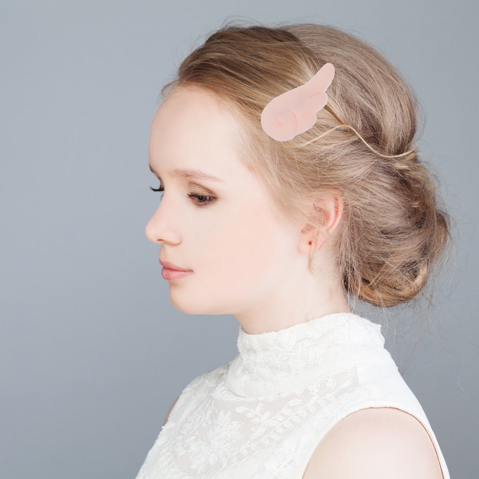 WHAMVOX 2 Pairs Angel Wings Hairpin Pins Woman Girl Accessories Clips ...