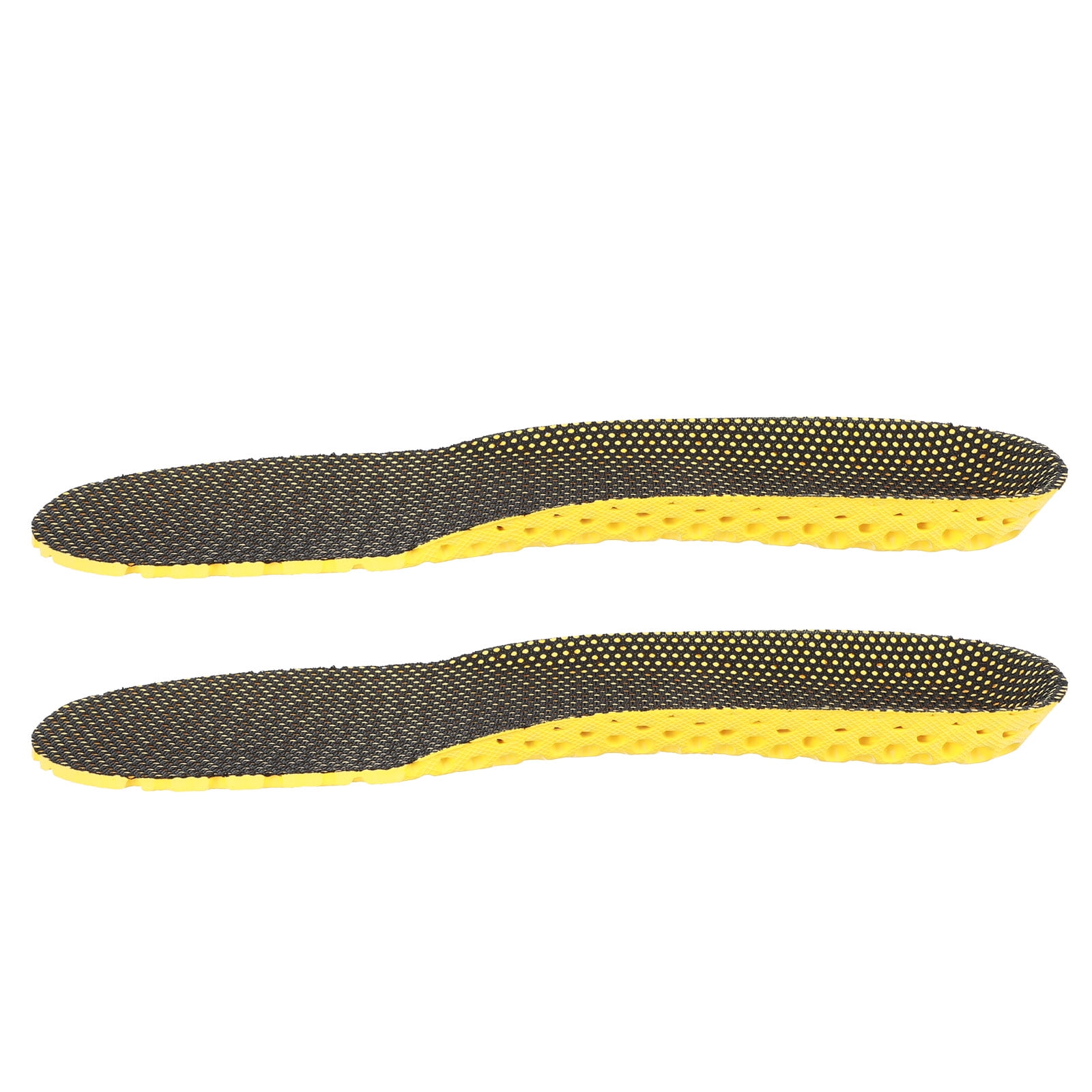WHAMVOX 2 Pairs Cooling Shoe Inserts Shock Absorbing Insole Yellow Mesh ...