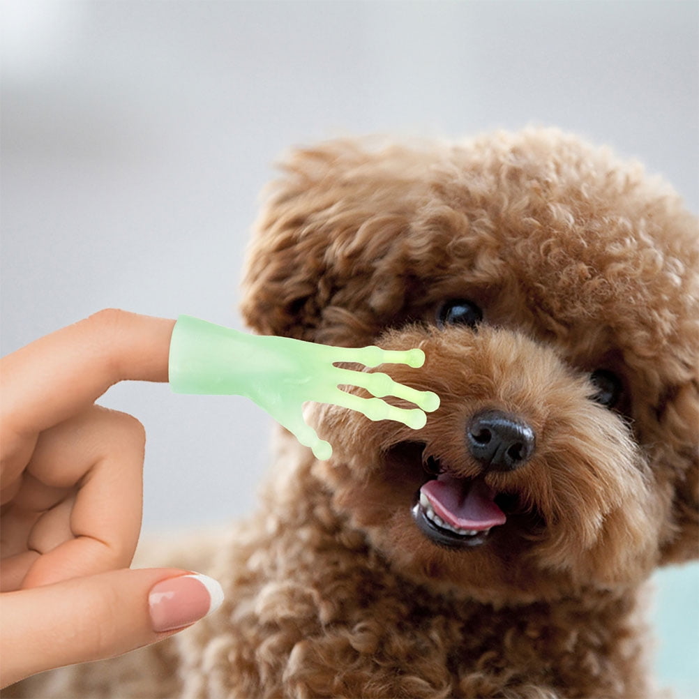 WHAMVOX 2 Pairs Finger Cots Alien Hand Puppet Full Finger Stretchy ...