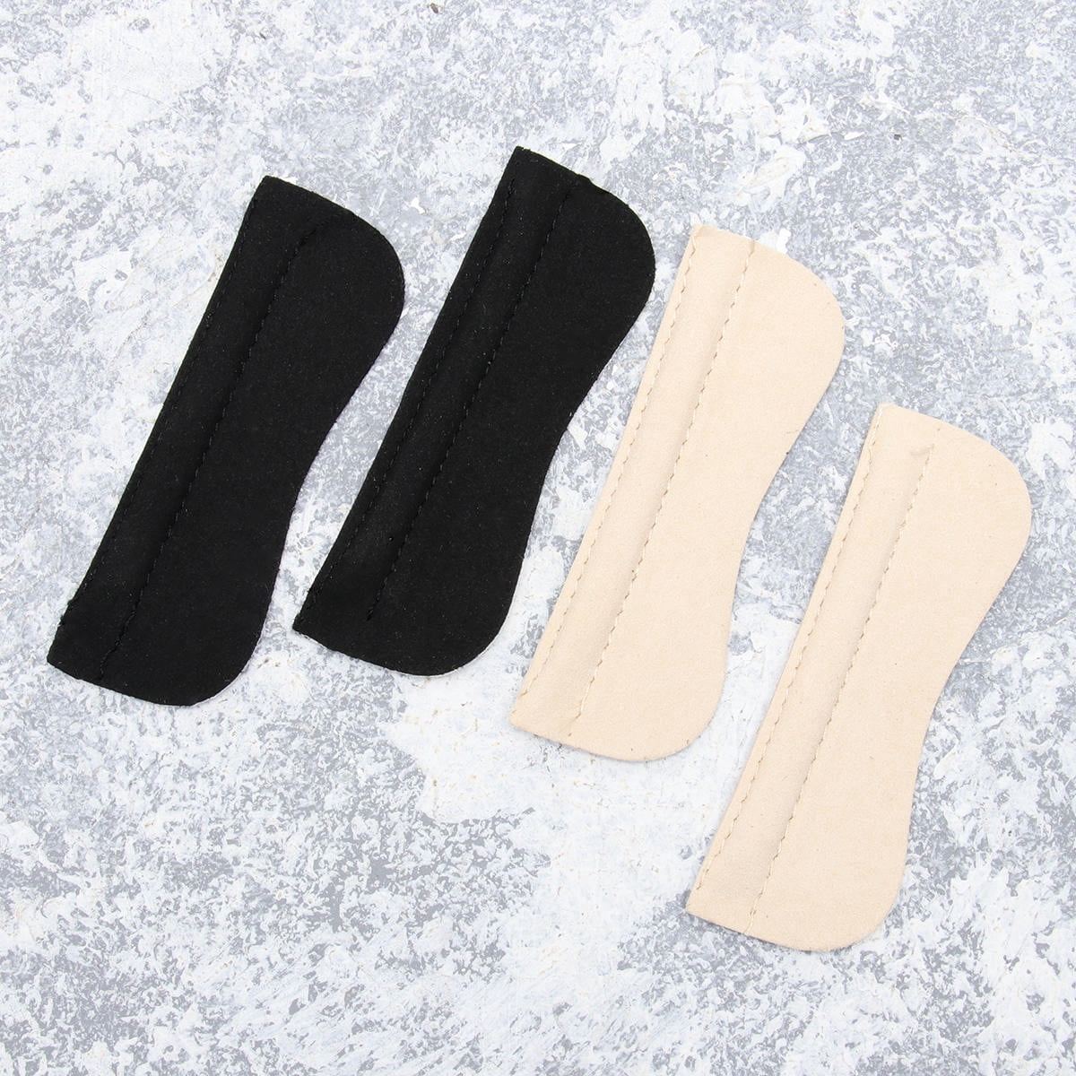WHAMVOX 2 Pairs Microfiber Sticker Heel Protector Stickers - Walmart.com