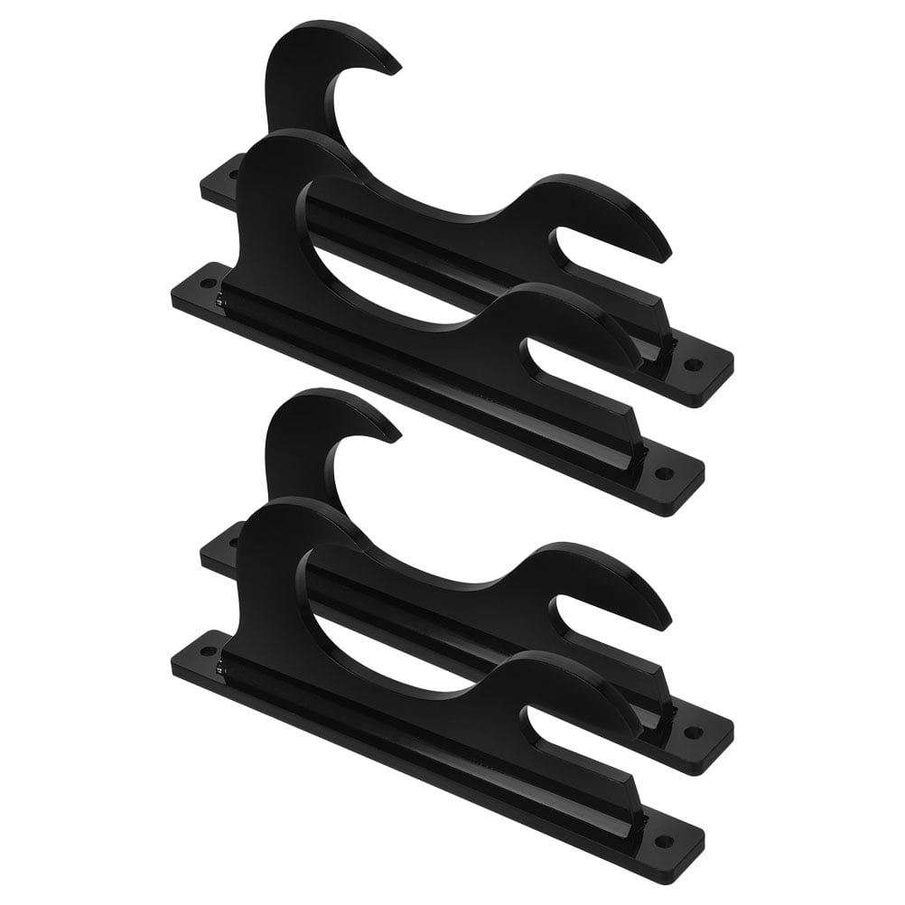 WHAMVOX 2 Pairs Sword Wall Mount Acrylic Sword Stand Sword Hooks 2 ...