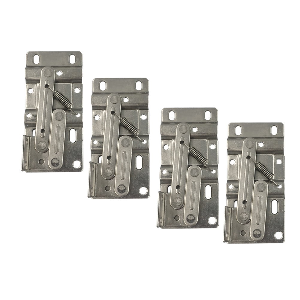 WHAMVOX 2 Pairs Tip Out Tray Hinge 45 Degree Drop Leaf Support Small ...