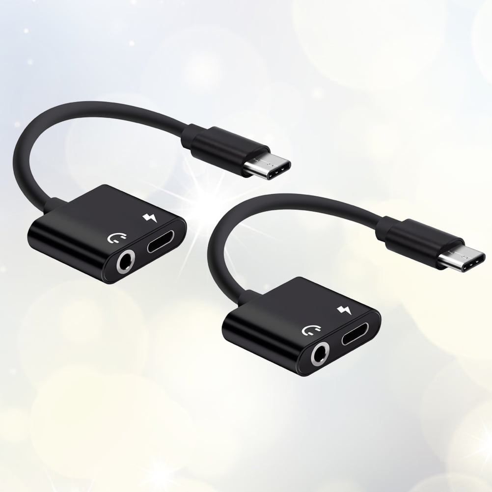WHAMVOX 2 Pc Audio Adapter Cable Type-C Interface Output Headphone ...