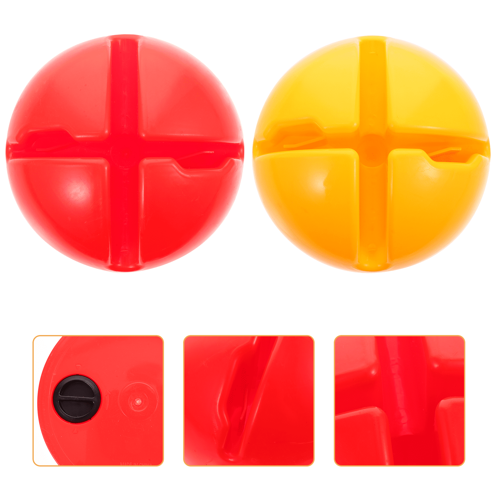 WHAMVOX 2 Pcs Base Flag Pole for House Holder Water Injection - Walmart.com