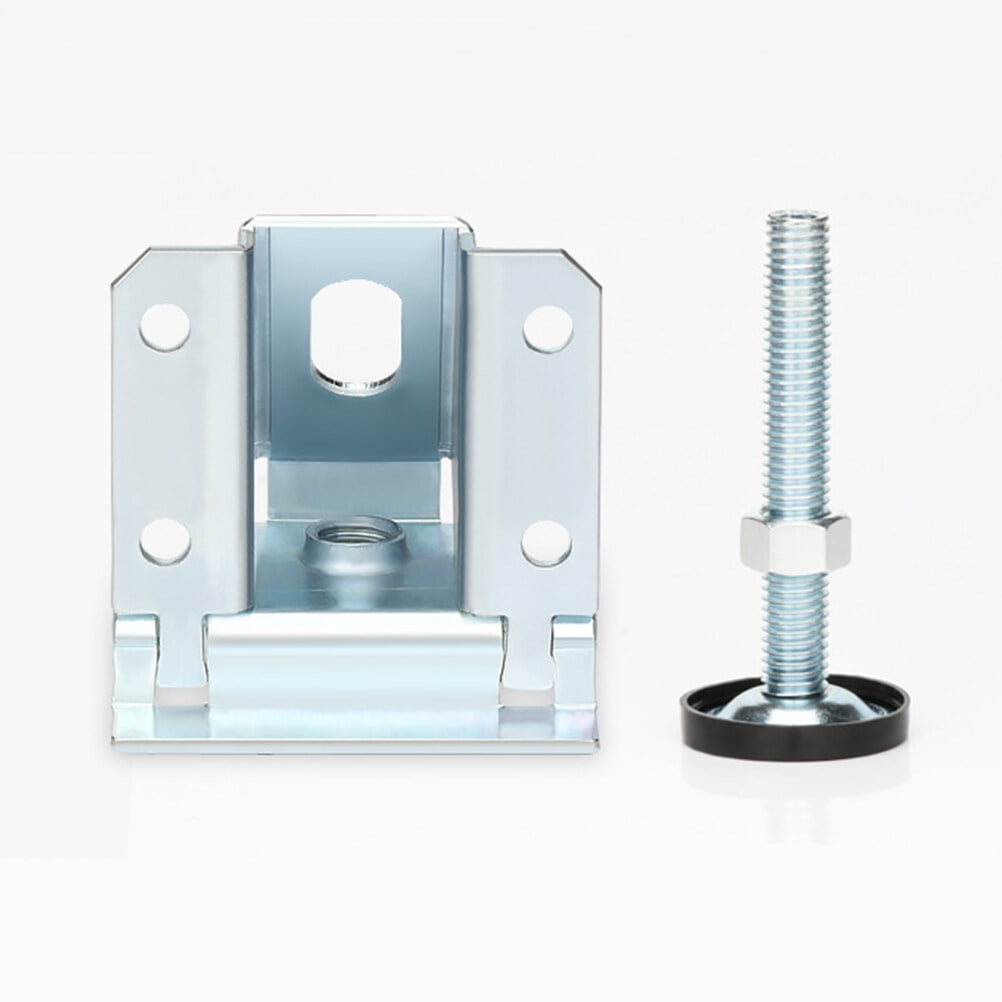 WHAMVOX 2 Pcs Cabinet Leg Leveler Furniture Spacers Living Adjustable ...
