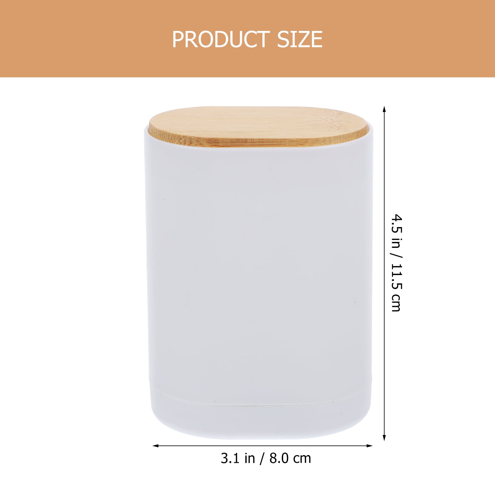 WHAMVOX 2 Pcs Covered Press The Toothpick Box Toothpick Container ...