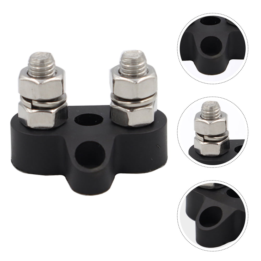 WHAMVOX 2 Pcs Distribution Terminal Bus Bar Battery Terminal 4.50X4 ...