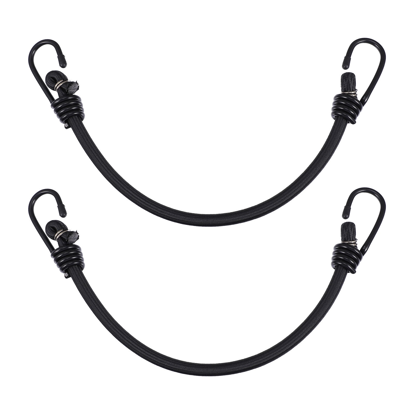WHAMVOX 2 Pcs Elastic Cord Straps String with Hook Luggage Rope Bungee ...
