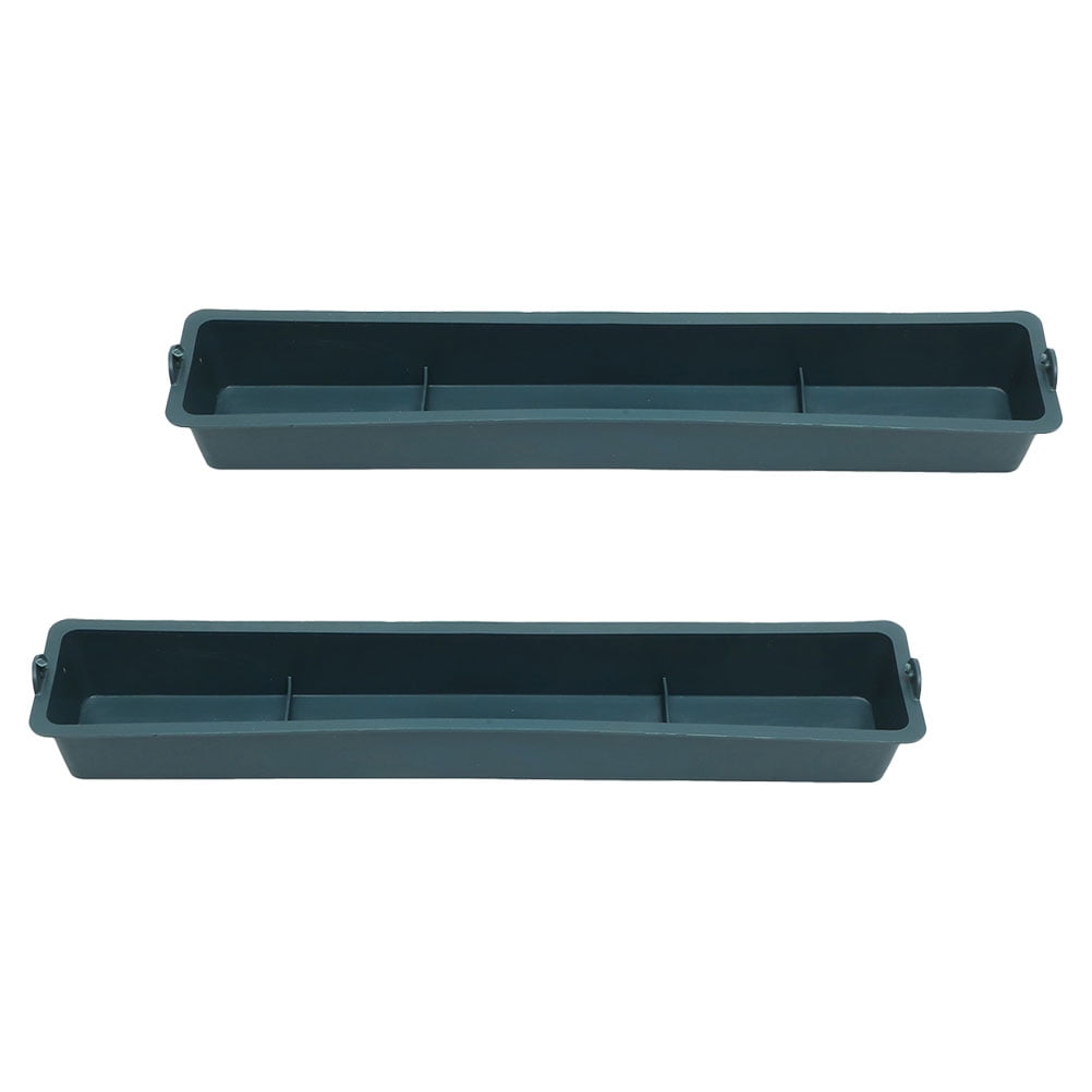 WHAMVOX 2 Pcs Feeding Trough Chickens Food Feeder Containers for Bird ...