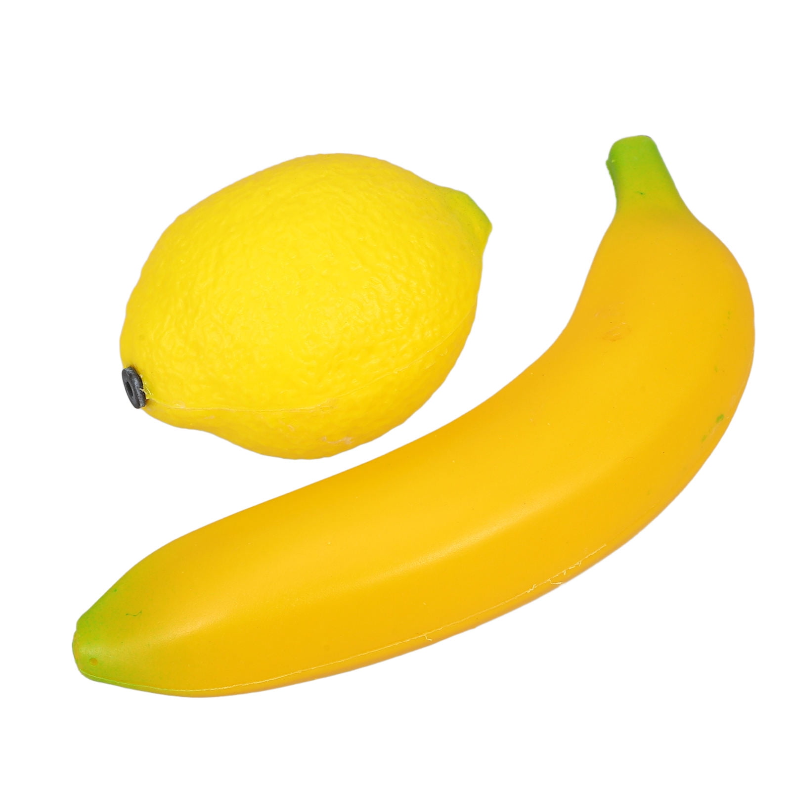 WHAMVOX 2 Pcs Fruit Sand Tube Teaching Aids Banana Baby Child Yellow ...