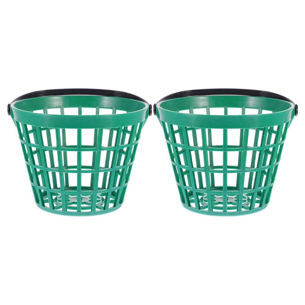 WHAMVOX 2 Pcs Golf Pick up Basket Bucket Portable Container Green ...
