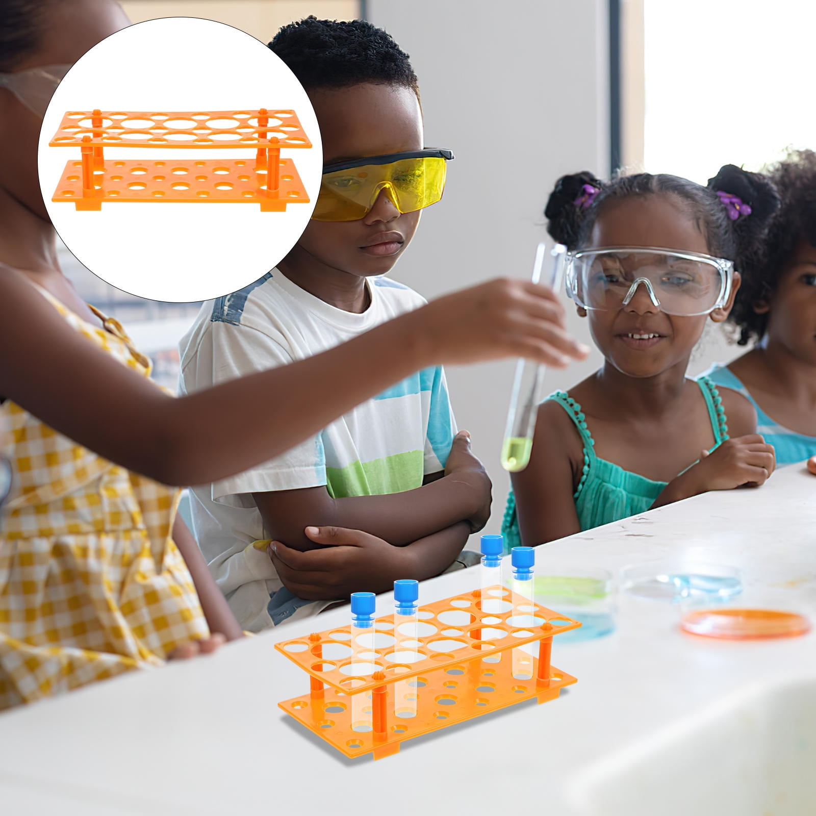 WHAMVOX 2 Pcs Laboratory Tube Holder Centrifuge Rack for Tubes ...