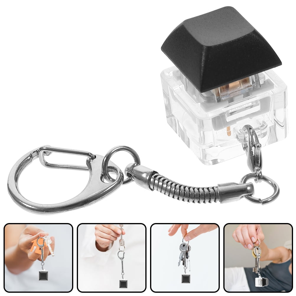 WHAMVOX 2 Pcs Mechanical Keyboard Keychain 9.00X2.50X2.00CM - Walmart.com