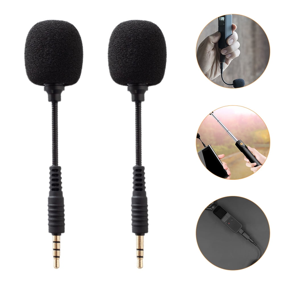 WHAMVOX 2 Pcs Mini Live Streaming Mic Tablet Microphone Gaming ...