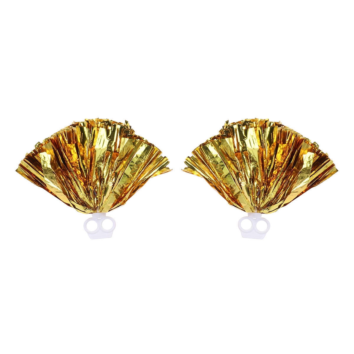 WHAMVOX 2 Pcs Plastic Ring Pom Poms Cheering Squad Spirited Fun ...