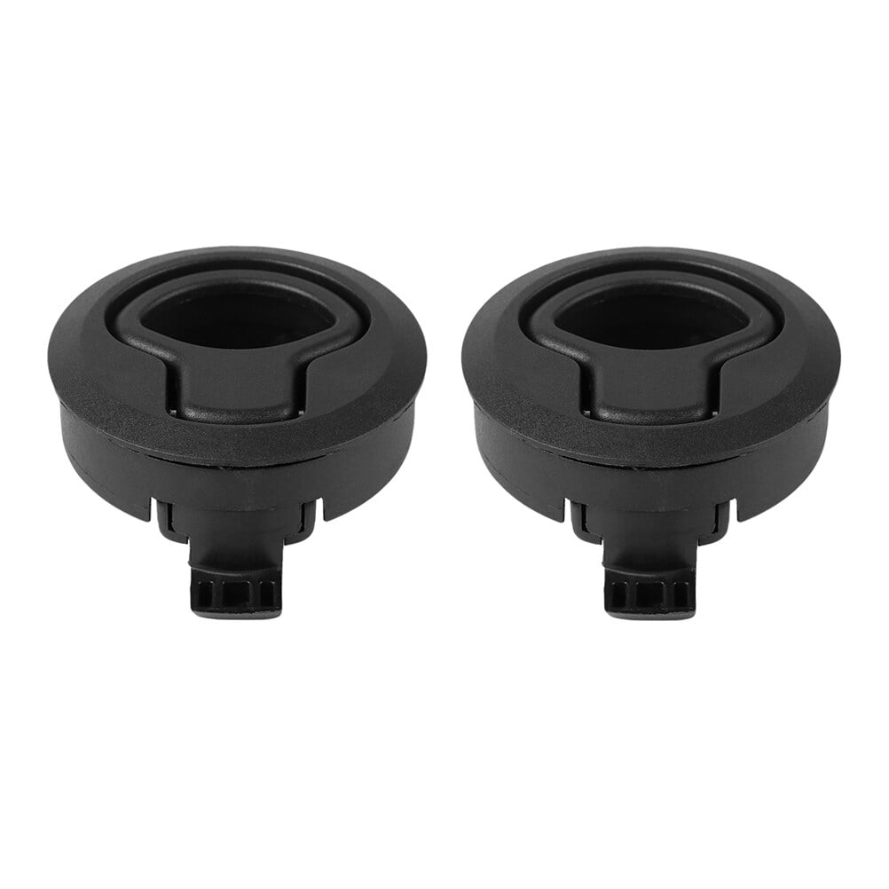 WHAMVOX 2 Pcs Push-type Pull Latch Lift Handle Marine Pulls Thumb Black ...