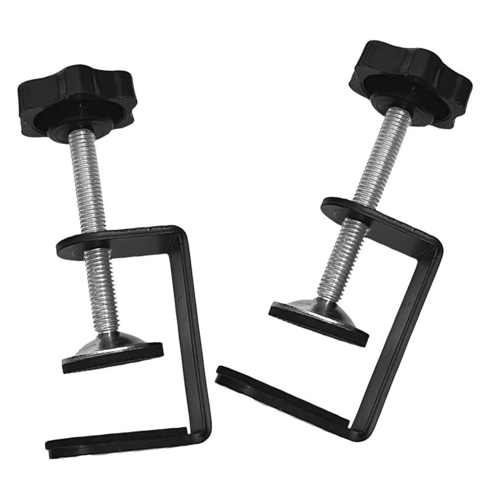 WHAMVOX 2 Pcs Rattan Furniture Clips Wicker Chair Clamps Sofa Black ...