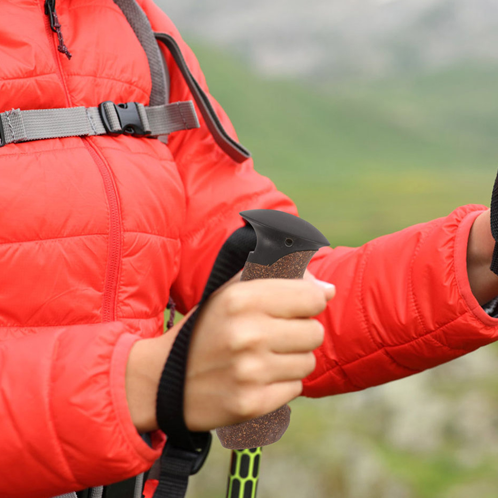 WHAMVOX 2 Pcs Rod Hands- Walking Stick Trekking Pole Handle - Walmart.com