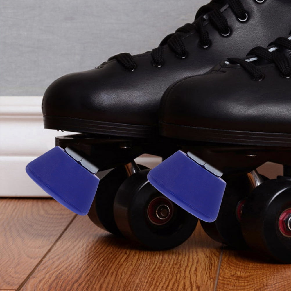 WHAMVOX 2 Pcs Roller Skates for Kids Toe 5.30X4.90X4.90CM Blue ...