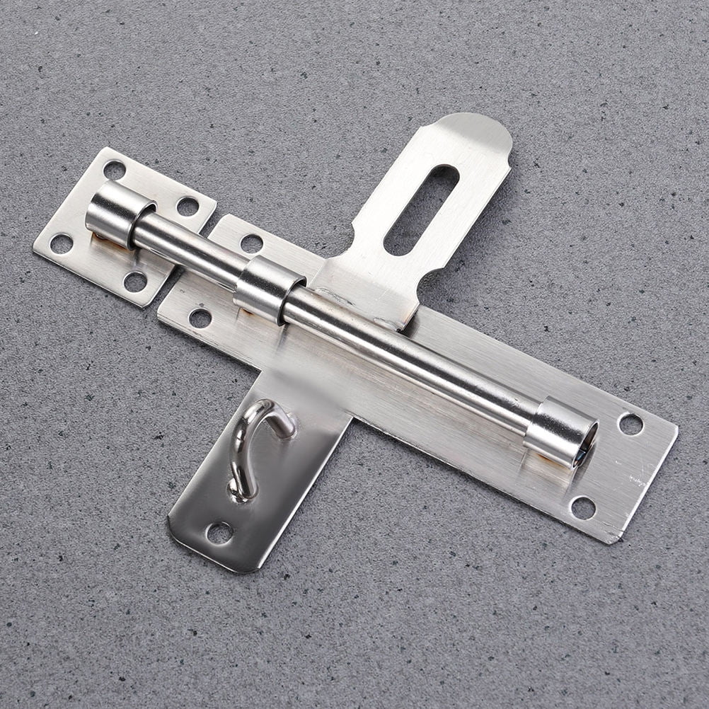 WHAMVOX 2 Pcs Silver Chain Latch for Door Anti-theft Lock Bolt ...