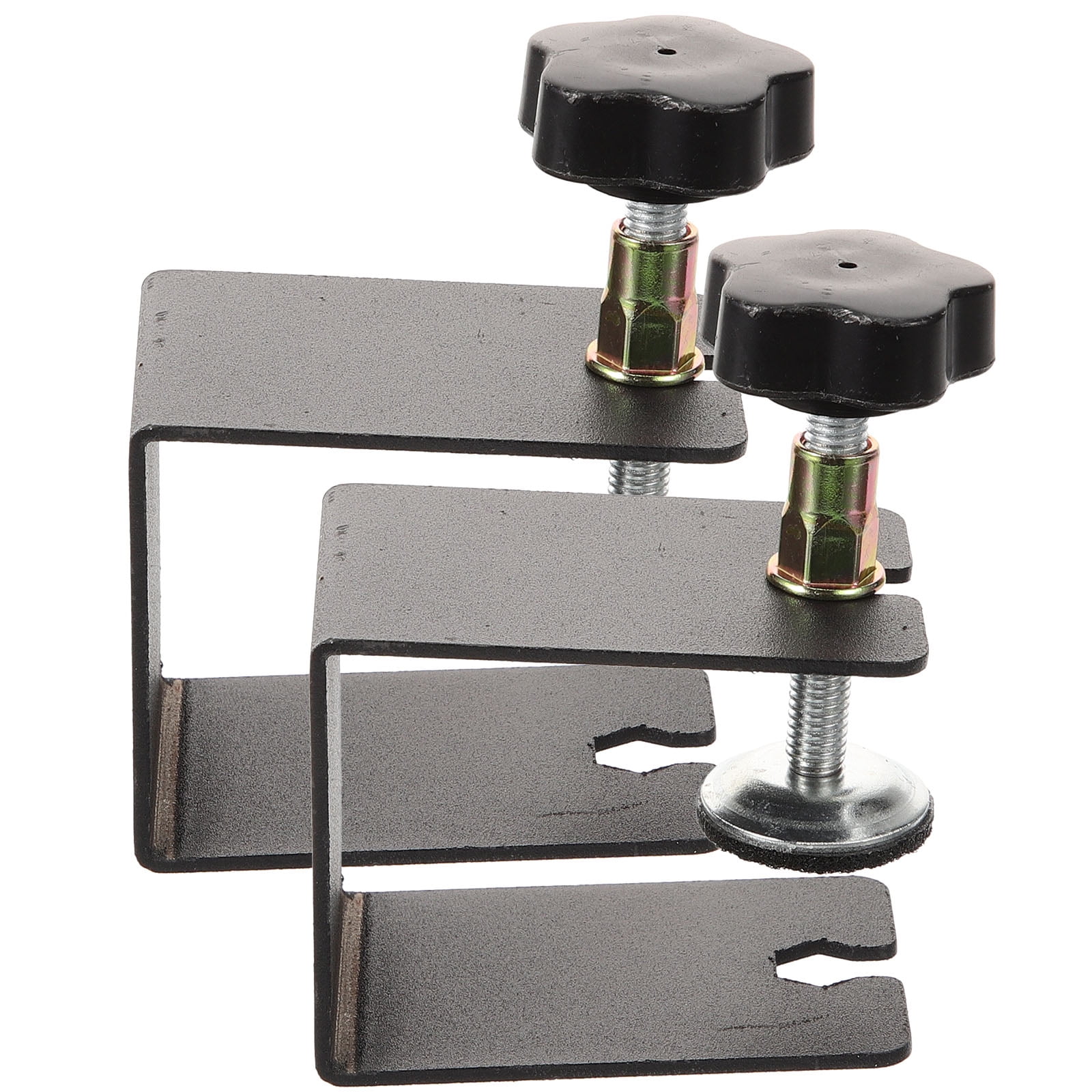 WHAMVOX 2 Pcs Stainless Steel Drawer Fixer Cabinets Door Install Clamp ...