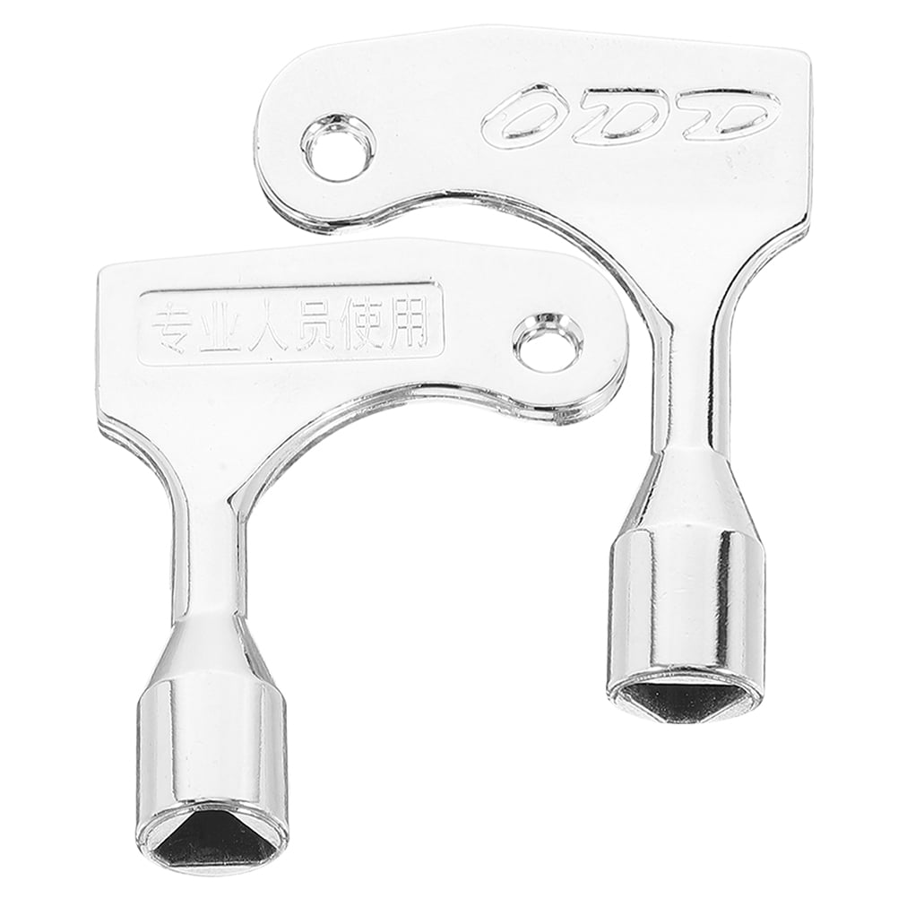 WHAMVOX 2 Pcs Triangle Spanner Key Matel Triangular Locks Keys Sockets ...