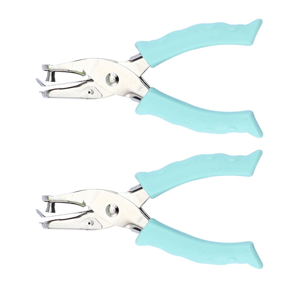 WHAMVOX 2 Pcs Two Punch Puncher Hole Punch Inexpensive Punch 13.5X7X2cm ...